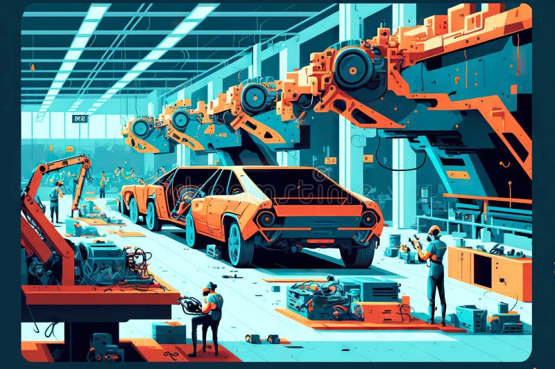 Two Advanced Robots, with Touch Sensors and Advanced Ai Capabilities ...