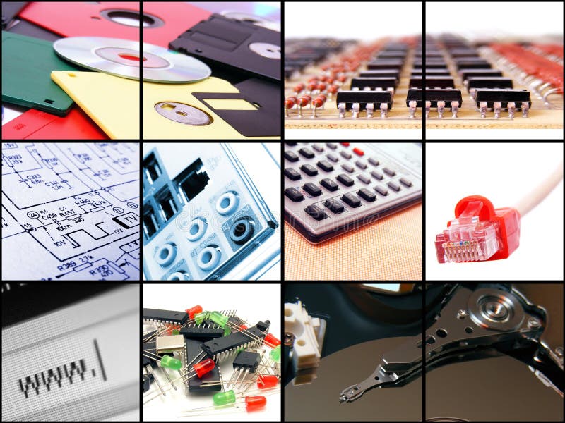 Collection of Technology Collage Photos, Illustrations - Dreamstime ID ...