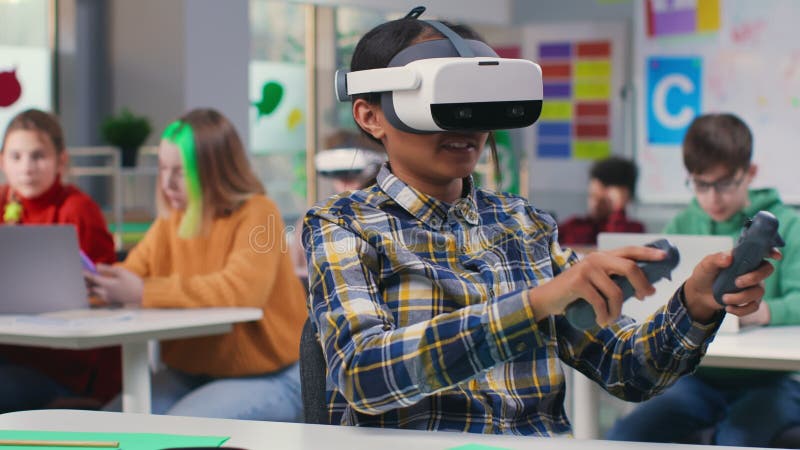 Modern Technologies in Educational Process. Schoolgirl Study in Virtual ...