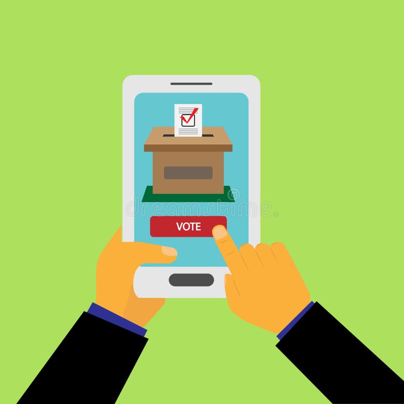 Electronic Voting Stock Illustrations – 2,496 Electronic Voting Stock ...