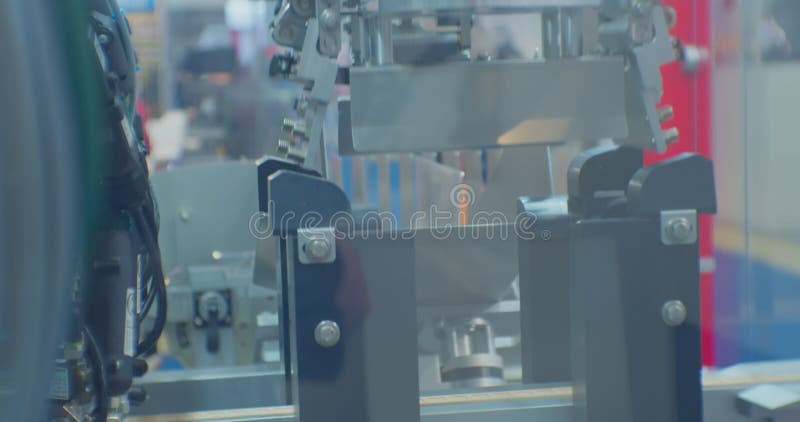 Modern Technologies. Moving Parts Inside a Complex Modern Industrial ...