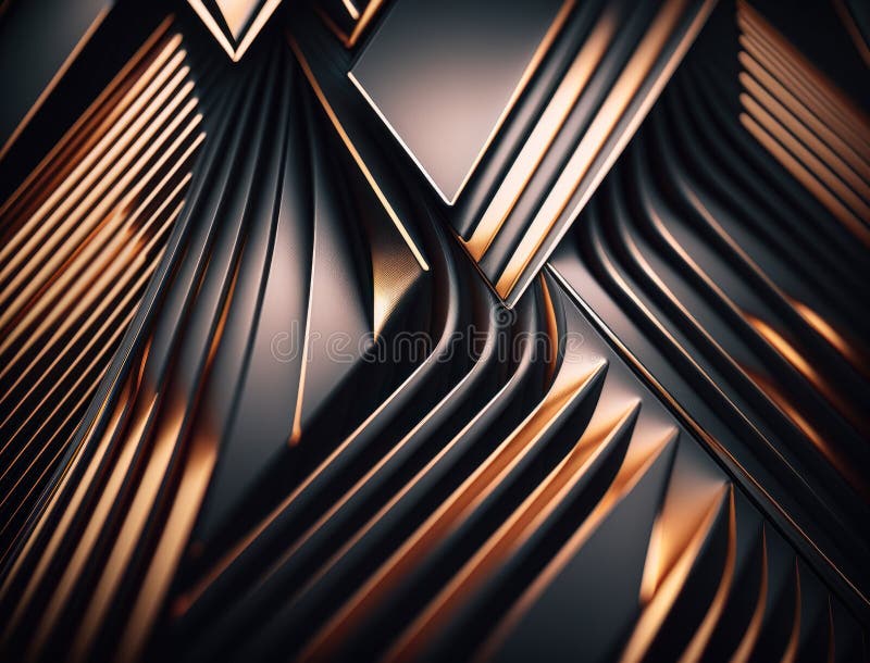 Modern Technology Abstract Texture with Diagonal Metallic Lines Created ...
