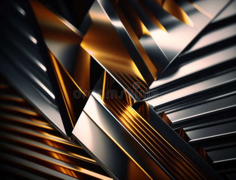 Modern Technology Abstract Texture with Diagonal Metallic Lines Created ...