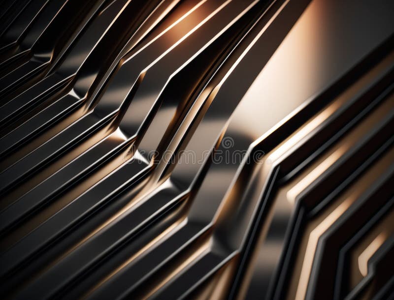 Modern Technology Abstract Texture with Diagonal Metallic Lines Created ...