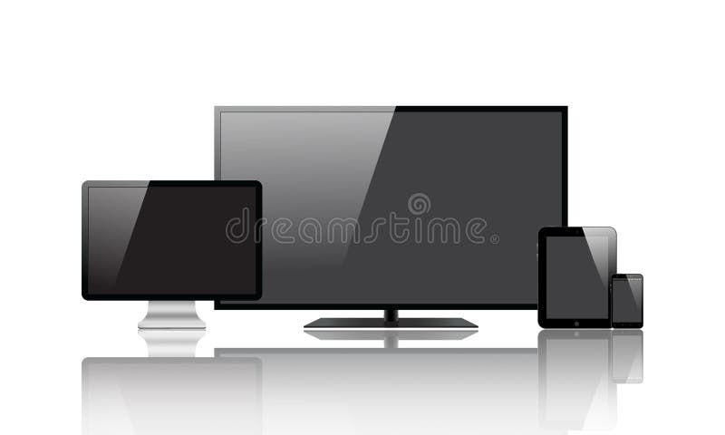 Modern technology stock illustration. Illustration of equipment - 34038645