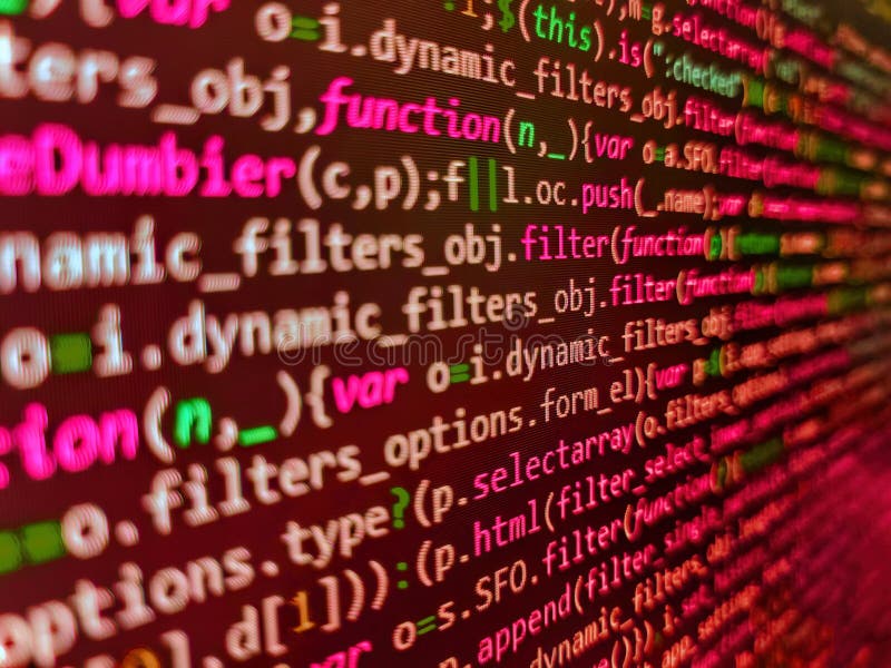 Modern Technology Background. Matrix Byte of Binary Data Rian Code Running Abstract Background ...