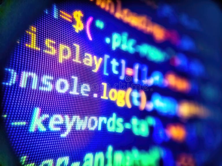 Modern Technology Background. Server Logs Analysis. Background of ...