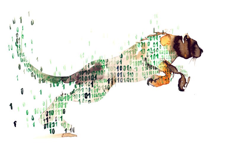 Binary Cats Stock Illustrations – 11 Binary Cats Stock Illustrations, Vectors & Clipart - Dreamstime