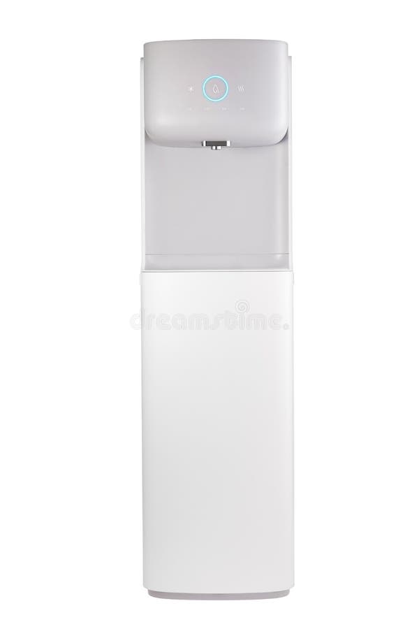 Modern Technology Concept. New Water Cooler Format. a Glass of Pouring ...