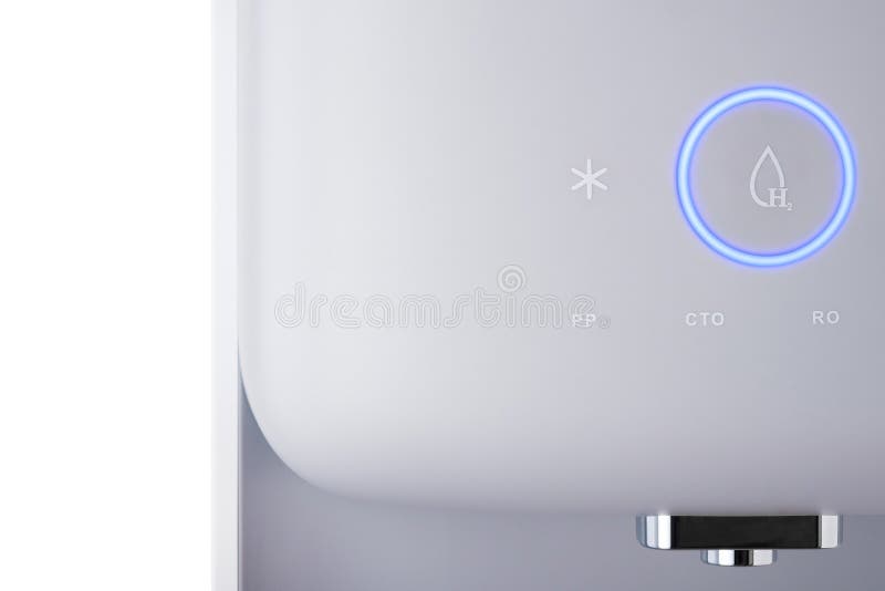 Modern Technology Concept. Touch Panel with Glowing Indicator ...