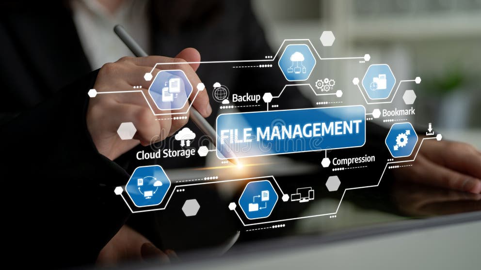 Modern File Management Solutions Stock Illustrations – 1,486 Modern ...