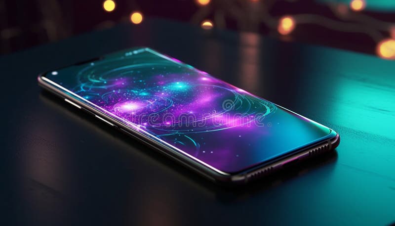 Modern Technology Connects Global Communications with Touch Screen ...