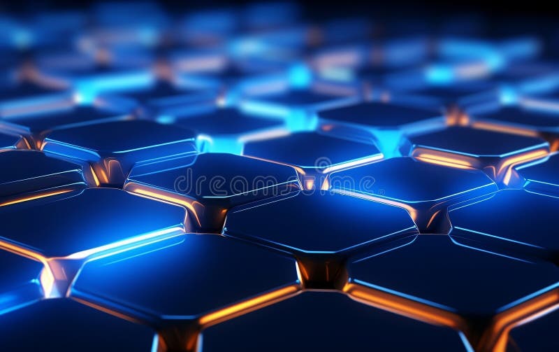 Modern Technology 3D Background Stock Illustration - Illustration of ...