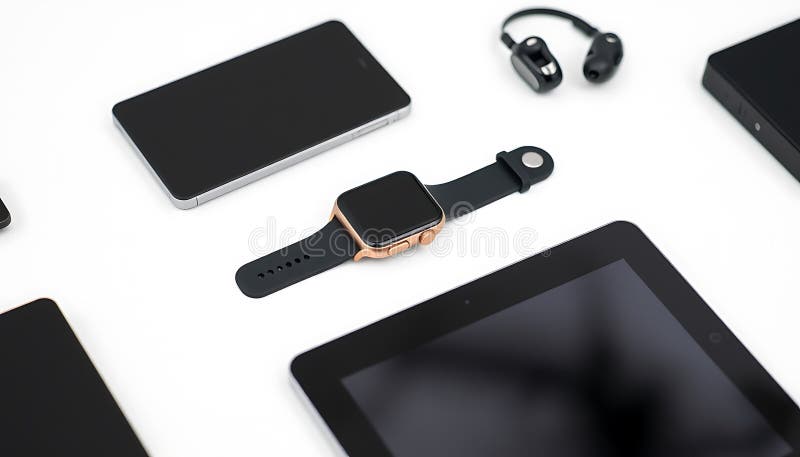 Modern Technology Devices Layout, Stock Photo - Image of tablet ...
