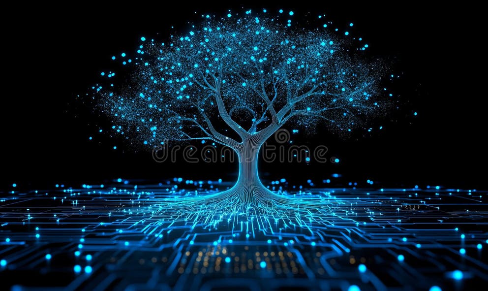 Modern Technology and Digital Networks are Embodied by a Circuit Board ...