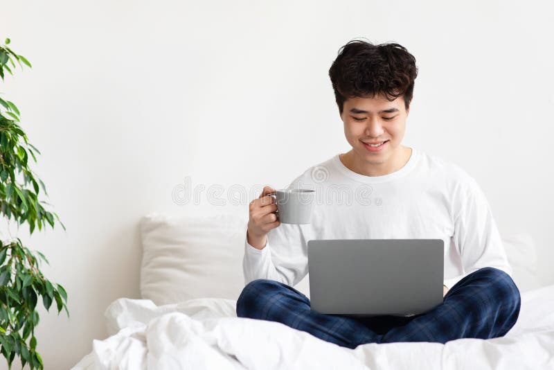 Modern Technology at Home, Free Time and Weekend, Rest and Relax Stock ...