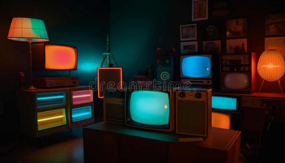 Modern Technology Illuminates Old Fashioned Elegance Indoors Generated ...