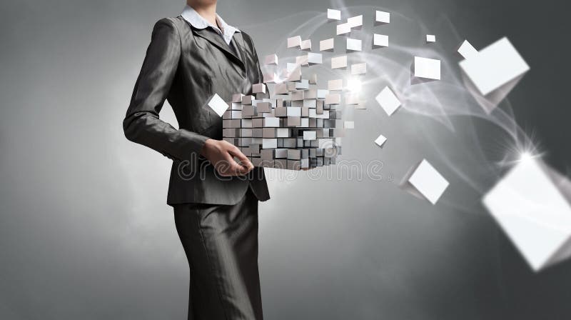 Modern Technology Integration Concept Stock Image - Image of solve ...