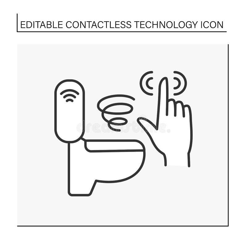 Touchless Technology Stock Illustrations – 575 Touchless Technology ...