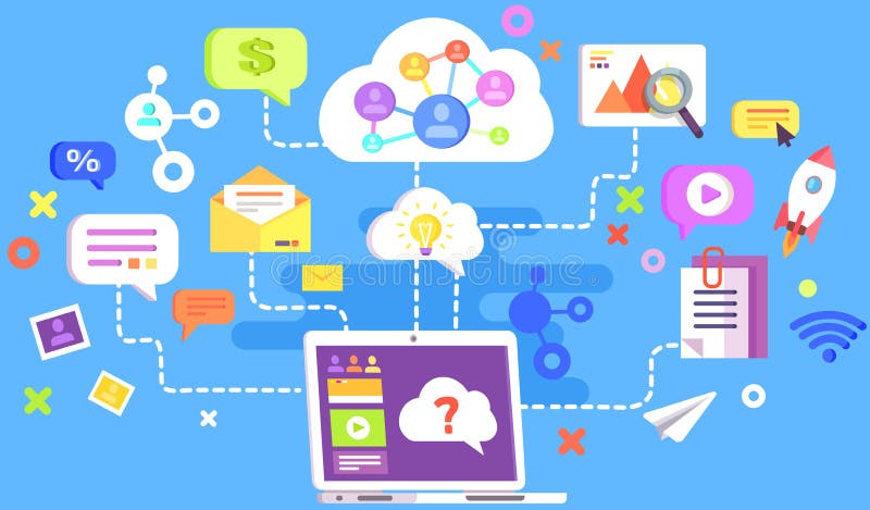 Modern Technology, Social Media, Communication in Global Computer ...