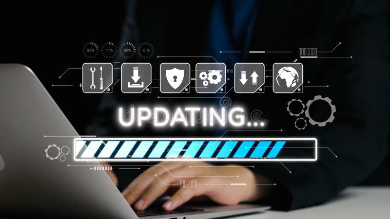 Displaying Software Update Progress Bar Stock Photos - Free & Royalty ...