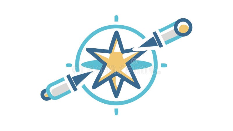 Modern Telescope for Stargazing and Exploration, Vector, Vector Design ...