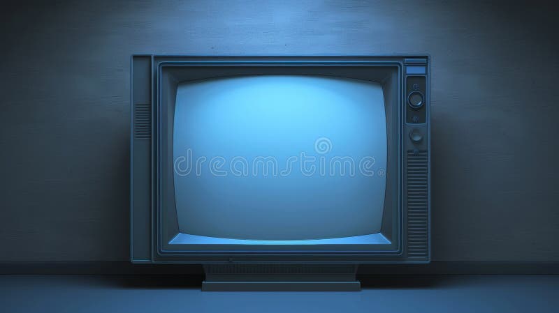 Modern Television Display. Minimalist Technology Concept Stock ...