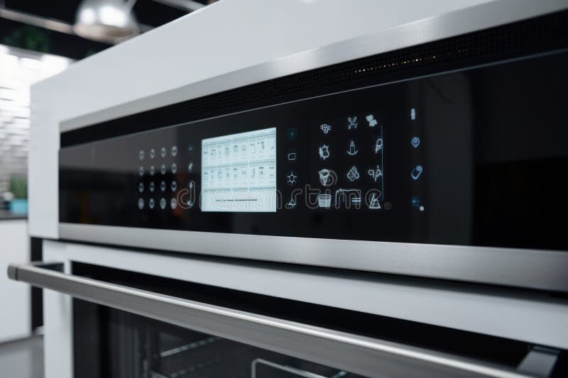 Modern Temperature-controlled Cabinet with Sleek Touch Screen and ...