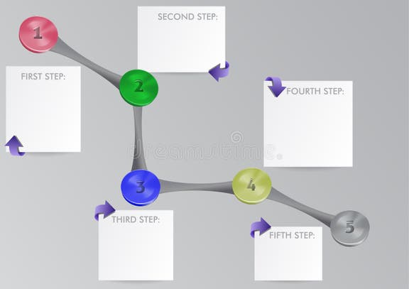 Modern Template for Info Graphics Stock Vector - Illustration of modern ...