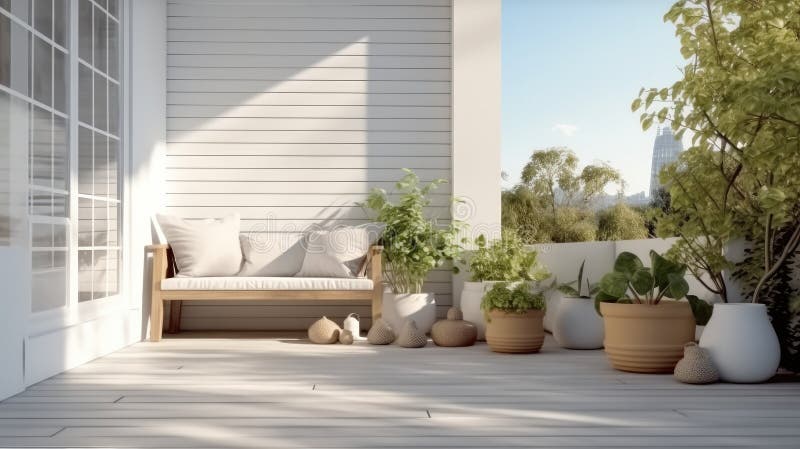 Modern Terrace, Design Idea, Stylish Terrace, Modern Interior Design ...