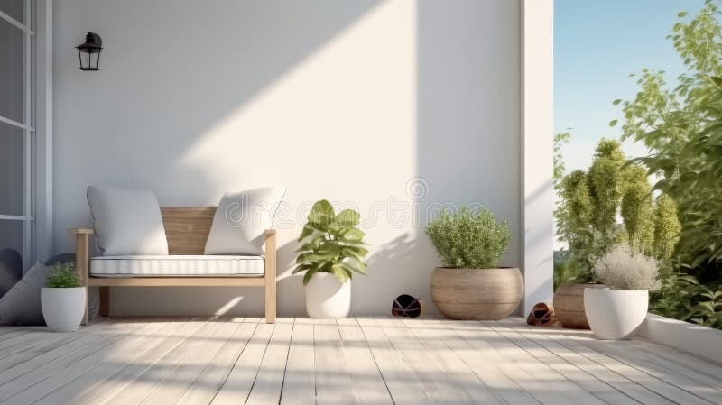 Modern Terrace, Design Idea, Stylish Terrace, Modern Interior Design ...