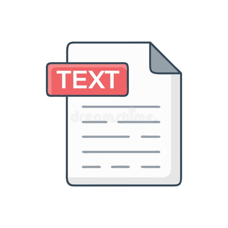 Modern Text with Paper Icon for Digital Notes Stock Vector ...