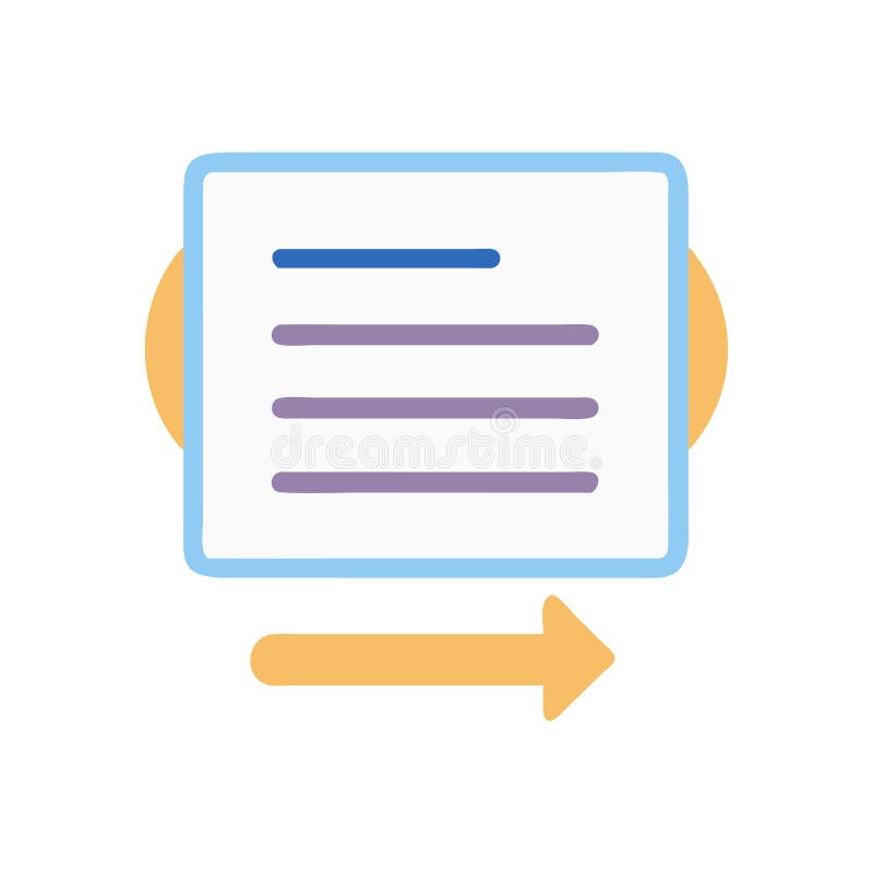 Modern Text Sender Icon for Messaging Apps Stock Vector - Illustration ...