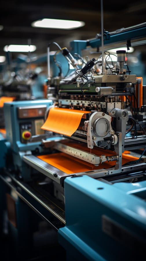 Modern Textile Industry Flourishes with Advanced, High Tech Sewing ...