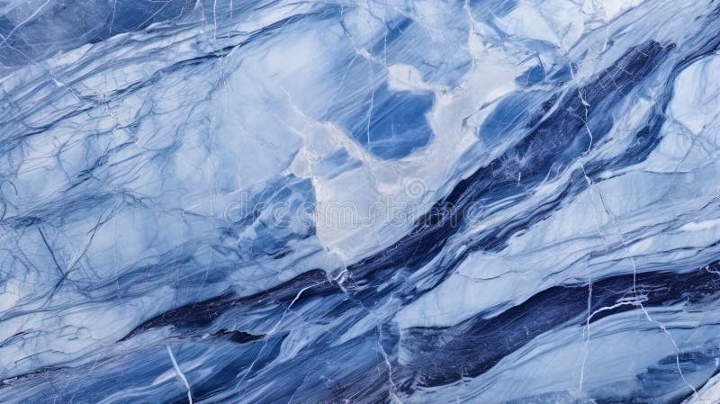 The Modern Texture of Marble in Blue and Gray Shades with Abstract ...
