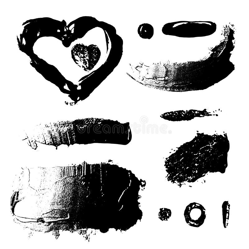 Dry Paint Stains Brush Stroke Stock Illustrations – 1,603 Dry Paint ...