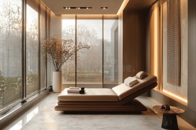 Modern Therapy Space, a Modern Therapy Room with Comfy Couch and Cozy ...