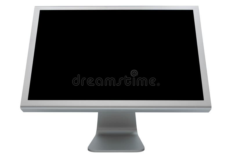 The Modern and Thin Display Stock Image - Image of graphic, monitor ...
