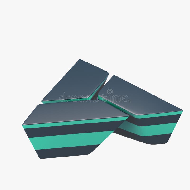 Three part cycle diagram stock vector. Illustration of loop - 53987147