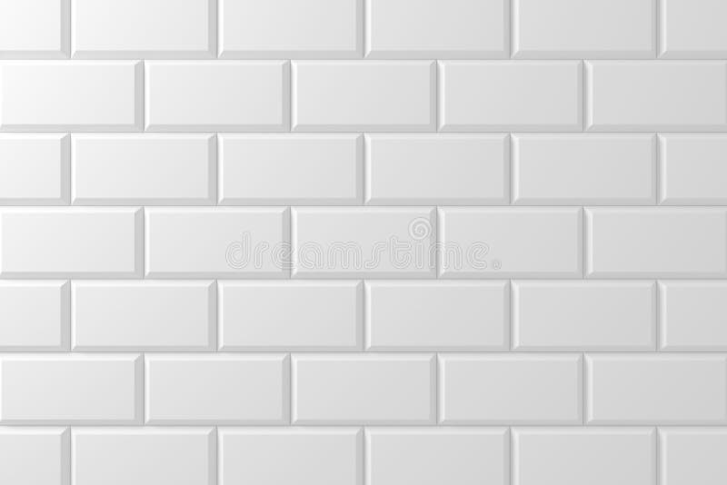 Modern Tile Wall. 3D Rendering Stock Illustration - Illustration of ...