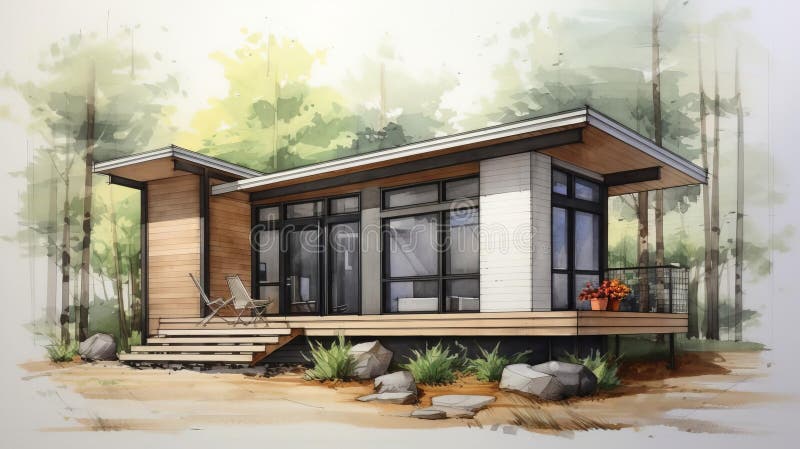 Luxury Tiny Home Design with Butterfly and Small Porch Inspiration ...