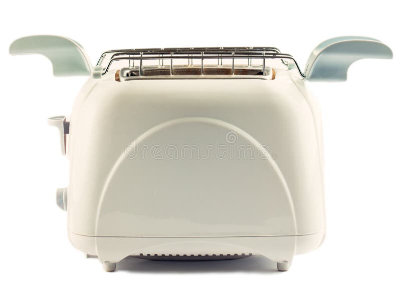 Modern Toaster Isolated on White. High Quality Photo. Stock Photo ...
