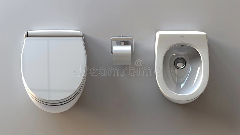Modern Toilet Design stock illustration. Illustration of sanitation ...