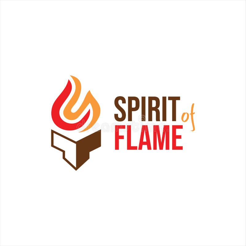 Modern Torch Flame Logo Design Template Fire Graphic Inspiration Stock ...