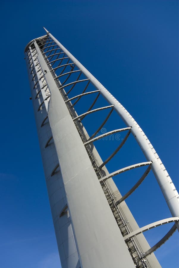 Modern tower stock photo. Image of diagonal, copyspace - 11588144