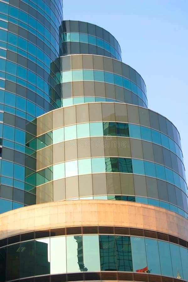 Modern tower stock image. Image of urban, office, windows - 1483031