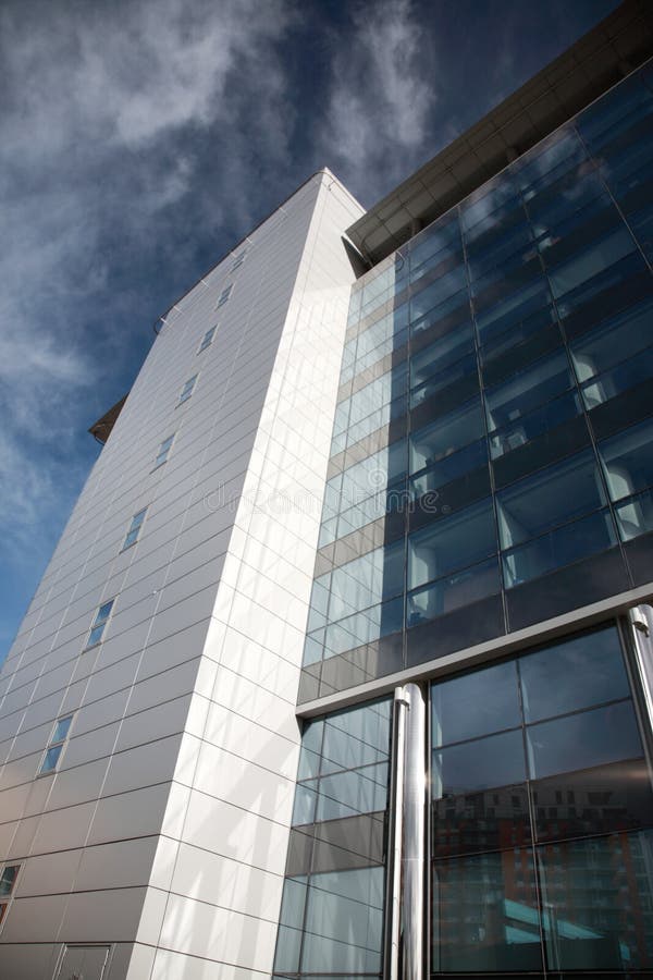 Modern tower block stock image. Image of offices, striking - 4894651