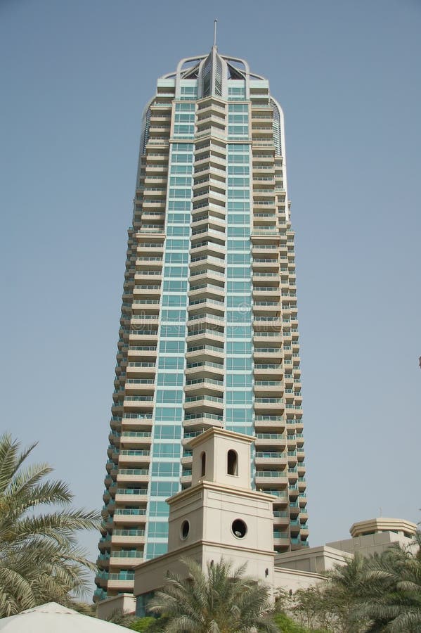 Modern Towers stock image. Image of windows, blue, clouds - 62654185
