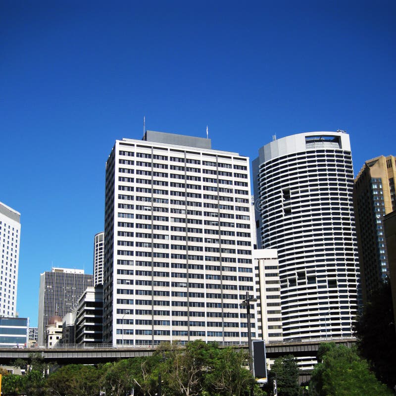 Modern town stock photo. Image of hotels, green, town - 5325682