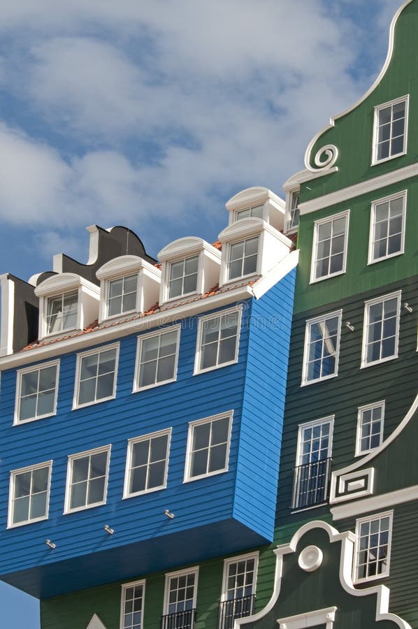 Modern and Traditional Dutch Architecture Stock Photo - Image of ...